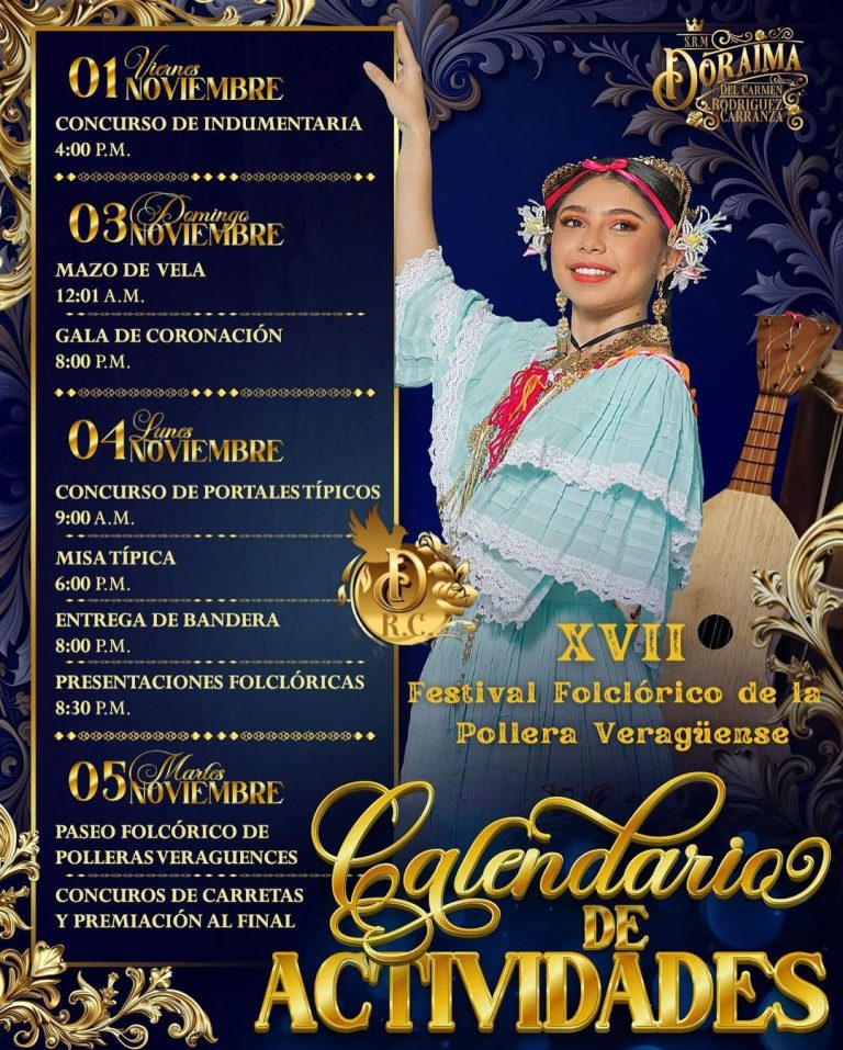 La Pollera Veraguense Folkloric Festival, an Event that Promotes the ...